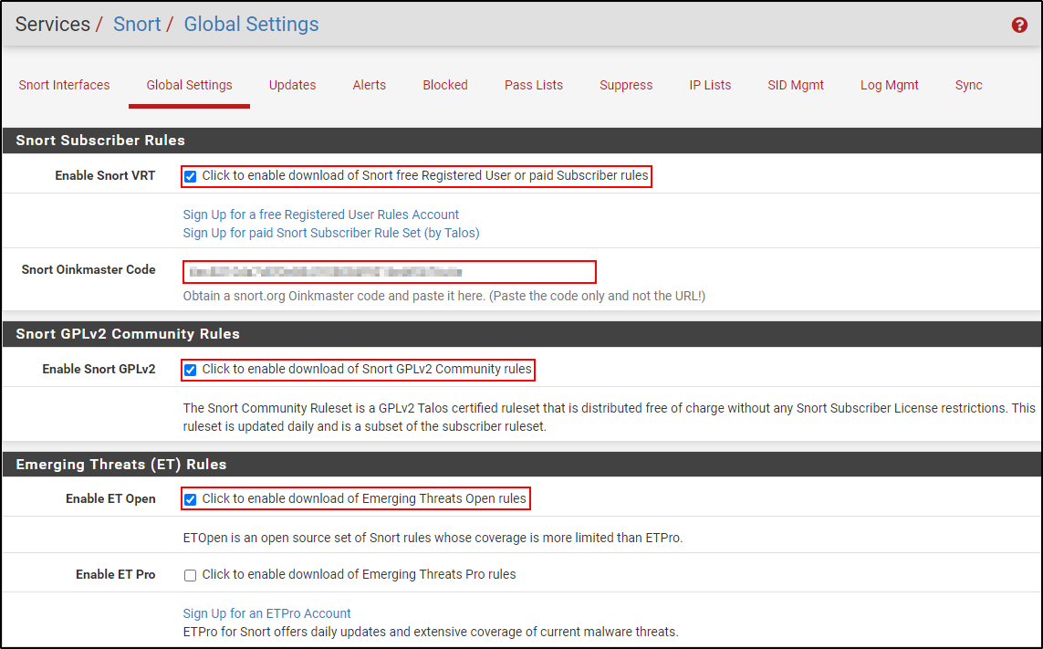 Snort - Cyber Defence Kit